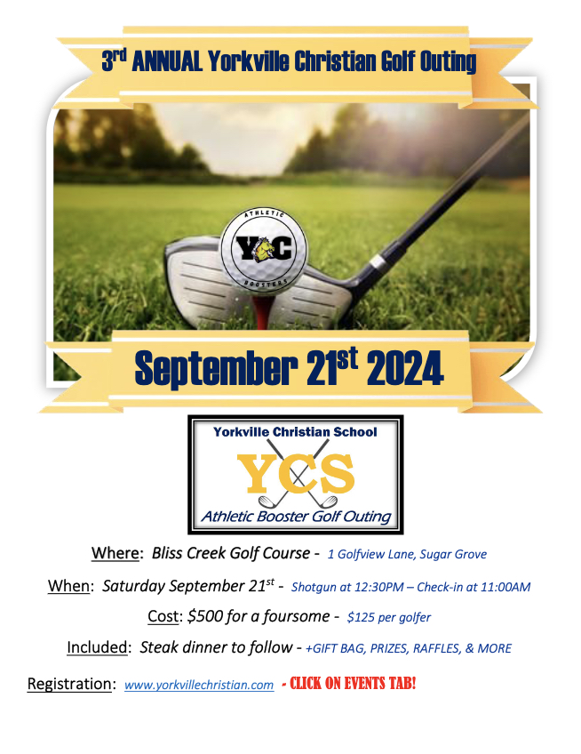 ATHLETIC BOOSTERS - Yorkville Christian School